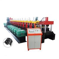 China CE Highway Guardrail Roll Forming Machine 10T Leveling Punching for sale