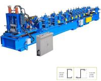China 15m/min CZ Purlin Roll Forming Machine 6.5T 15 Roller Station for sale