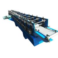 China Yellow Steel Door Frame Making Machine Cr12 Hydraulic Cutting for sale