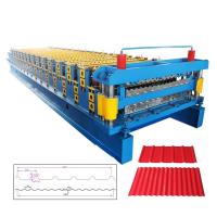 China ISO Color Steel Roll Forming Machine 5T For Roof Tile Panel for sale
