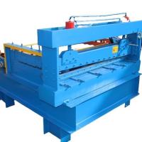 China 12m/min Color Steel Roll Forming Machine Cut to Length Line for sale