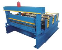 China Auto Curved Stone Coated Roof Tile Machine Blue 220V for sale