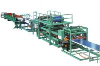 China PU Sandwich Panel Roll Forming Machine 28KW Production Line for sale
