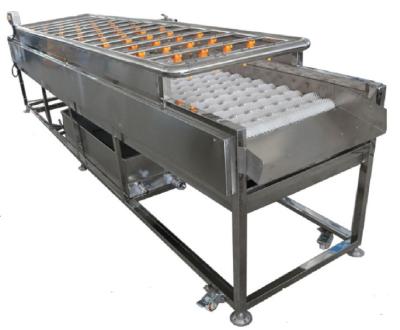 China 3.35KW Food Processing Machinery , 1000kg/h Spray Cleaning Machine for sale