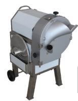 China 0.75KW Food Processing Machinery , SS304 Vegetable Cutter For Roots for sale