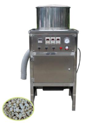 China Silver Food Processing Machinery , 50kg/h Garlic Peeling Machine for sale