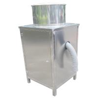 China Silver Food Processing Machinery , 50kg/h Garlic Peeling Machine for sale
