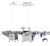 China 1000ml Liquid Filling Capping And Labeling Machine Production Line for sale