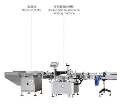 China 1000ml Liquid Filling Capping And Labeling Machine Production Line for sale
