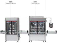 China 1000ml Liquid Filling Capping And Labeling Machine Production Line for sale