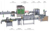 China 8 Heads GMP Automatic Bottle Filling Capping Labeling And Sealing Machine for sale