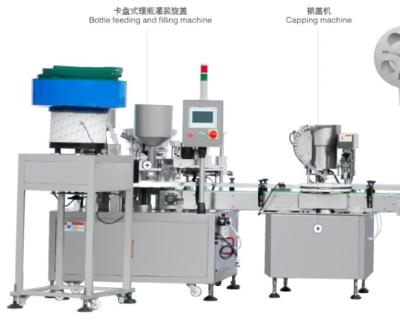 China 2 Heads Automatic Bottle Capping Machine , 30bpm Shrink Sleeve Label Machine for sale