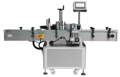 China Vertical 20bpm Round Bottle Label Applicator Machine for sale