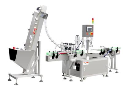 China 60bpm Filling Packing Machine , 2 Heads Clam Capping Machine for sale