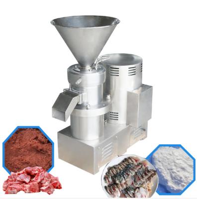 China 75KW Food Processing Machinery , 1800kg/h Commercial Meat Bone Grinder for sale