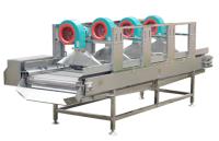 China SS304 Food Processing Machinery , 500kg/h Air Dry Fruit Machine for sale