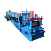 China 15T CZ Purlin Roll Forming Machine 90mm Roller Hydraulic Punching for sale