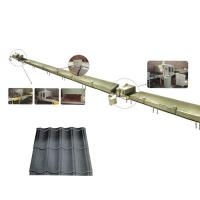 China 32m/min Stone Coated Roof Tile Machine 380V Waterproof for sale