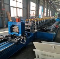 China 20m/min Sheet Metal Roll Forming Machines Hydraulic Shelf Pallet for sale