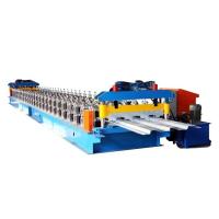 China 3T Metal Deck Roll Forming Machine For Color Steel Sheet 12m/min for sale