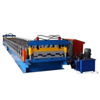 China 3T Metal Deck Roll Forming Machine For Color Steel Sheet 12m/min for sale