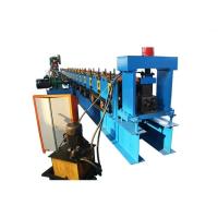 China 6T Storage Rack Roll Forming Machine 10m/min Hydraulic Press for sale