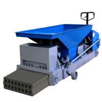 China Lightweight Partition Extrusion Wall Panel Extruder 11kw Blue Color for sale