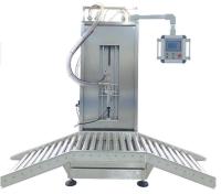 China 200L Single Head Filling Packaging Machine 150bph For Liquid Materials for sale