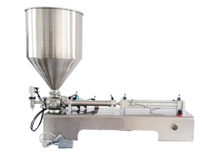 China 220V 10w Viscous Paste Filling Machine 5000ML 30bph DG500 for sale