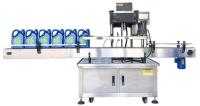 China 85mm Pesticide Four Wheel Capping Machine 2400bph 1500w for sale