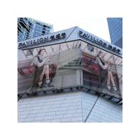 China Lionled P15.6 Outdoor Transparent LED Billboard Display 6000-7500 Nits IP67 Waterproof for sale