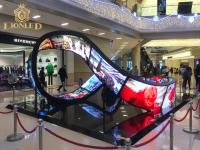 China Lionled P1.25 Indoor Flexible LED Display for Curved Buildings - 1.25mm Pixel Pitch High Resolution for sale