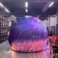 China Lionled P2.5 Indoor Flexible LED Display with 3840Hz Refresh Rate and 7kg/sqm Weight for Creative Spherical Installations for sale