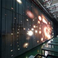 China Lionled P3.91-7.81 Transparent LED Display 500x1000mm Cabinet 800-8000 cd/m² Brightness for Shop Windows for sale