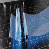 China LionLED P4-8 Indoor Flexible Transparent LED Display for Glass Windows - P4.8mm Pixel Pitch with High Transparency for sale