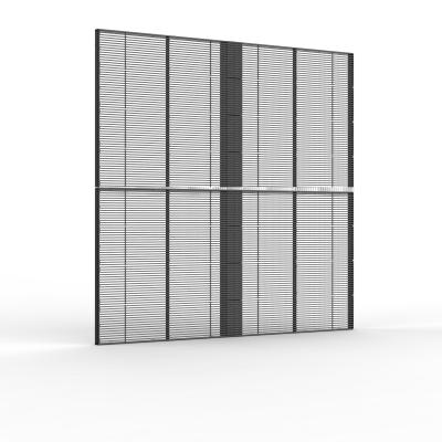 China Lionled P3.91-7.81 Indoor Transparent LED Display for Glass Windows - 800-8000 cd/m² Brightness, 500×1000mm Cabinet for sale