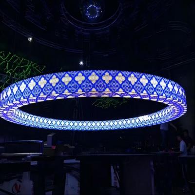 China Lionled P4 Indoor Flexible LED Display Screen with Circular Shape - 4mm Pixel Pitch for Commercial Applications for sale