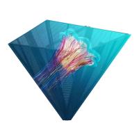 China Lionled P3.91-7.81 Indoor Transparent LED Display with 800-8000 cd/m² Brightness and 500x1000mm Cabinet for sale