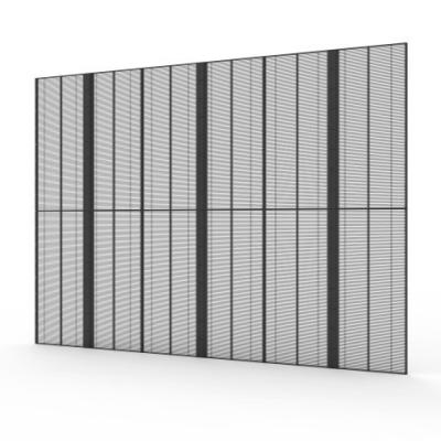 China Lionled P2.6-5.2 Transparent LED Display 1500-6000 cd/m² Brightness for Shop Windows and Advertising for sale