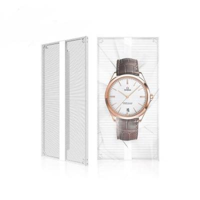 China Lionled P3.91-7.81 Transparent LED Display 500x1000mm Cabinet 800-8000 cd/m² Brightness for Shop Windows for sale