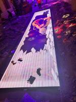 China Lionled P3.91 Indoor Floor LED Display with Iron Panel - 1300 Nits Brightness, 100,000 Hours Lifespan for sale