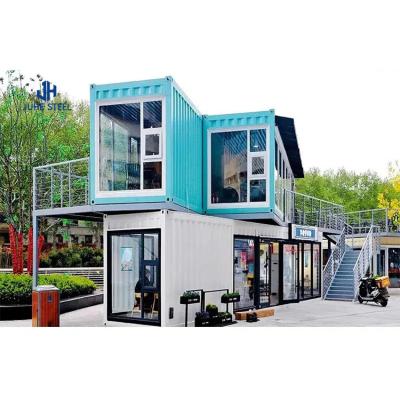 China Structure Steel Luxury Container House Portable Homes 40 Ft Cargo Mobile Modern Luxury for sale