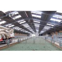 China ISO9001 2008/CE/BV Certified Steel Structure for Fabricated Poultry and Goat Farm for sale