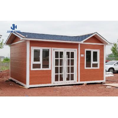 China Hotel Prefab Tiny Homes with Flat Pack Slide Out Container House and Modern Design Bedroom for sale