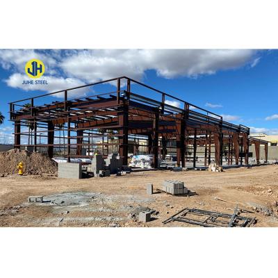 China Prefab Galvanized Structural Beam Steel Light Steel Q345 Q235 Main Frame for Buildings for sale