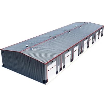 China Customized Prefabricated Steel Structure Building for Office Workshop and Warehouse for sale