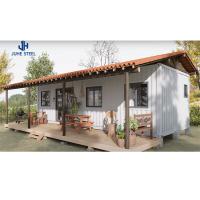 China Beachfront Living Steel Door Prefab Container Beach House with Excellent Insulation for sale