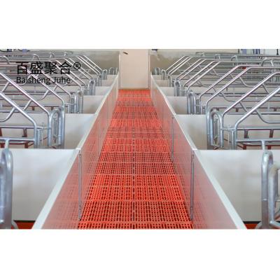 China Steel Frame Pig Farm Structures Building Design Prefabricated Steel Poultry Pig House for sale