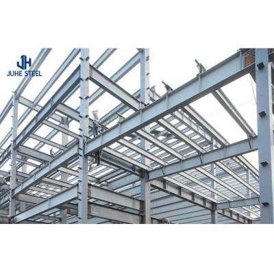 China Prefabricated Cattle Farming Barn Cow Hangar Shed with Durable Steel Structure Bridge for sale