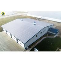 China Sandwich Panel Prefabricated Metal Workshop with Q235B/Q345B Low Carbon Steel for sale
